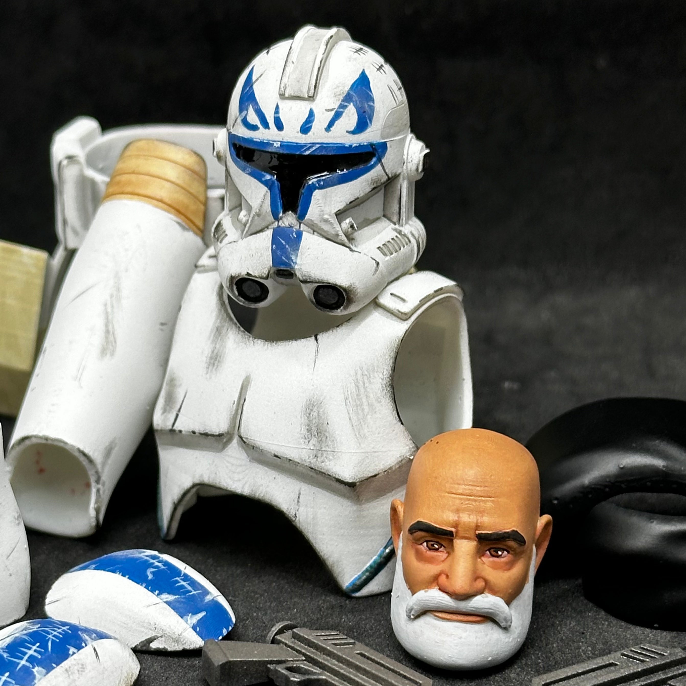 Animated Old Man Captain Rex – Syndicate Customs
