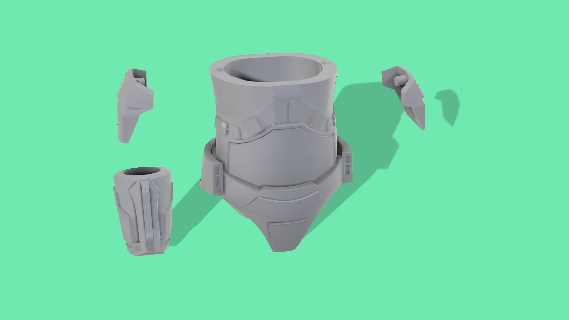 Hunter Armor Upgrade 6" – Syndicate Customs