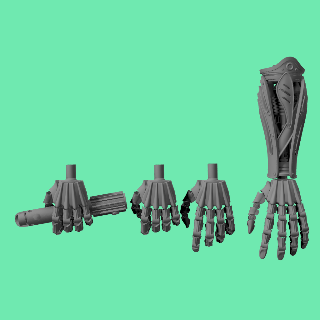 Vader/ Anakin Skywalker Cyborg Bionic Arm – Syndicate Customs
