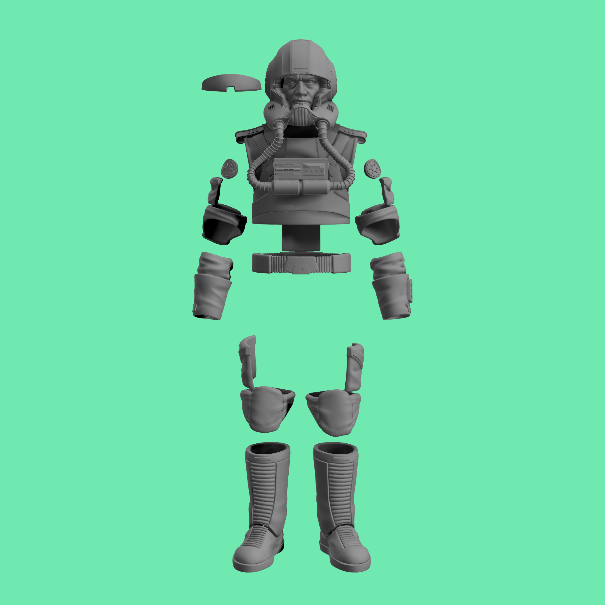 Arc 170 Phase 2 Clone Pilot Elite Squad – Syndicate Customs