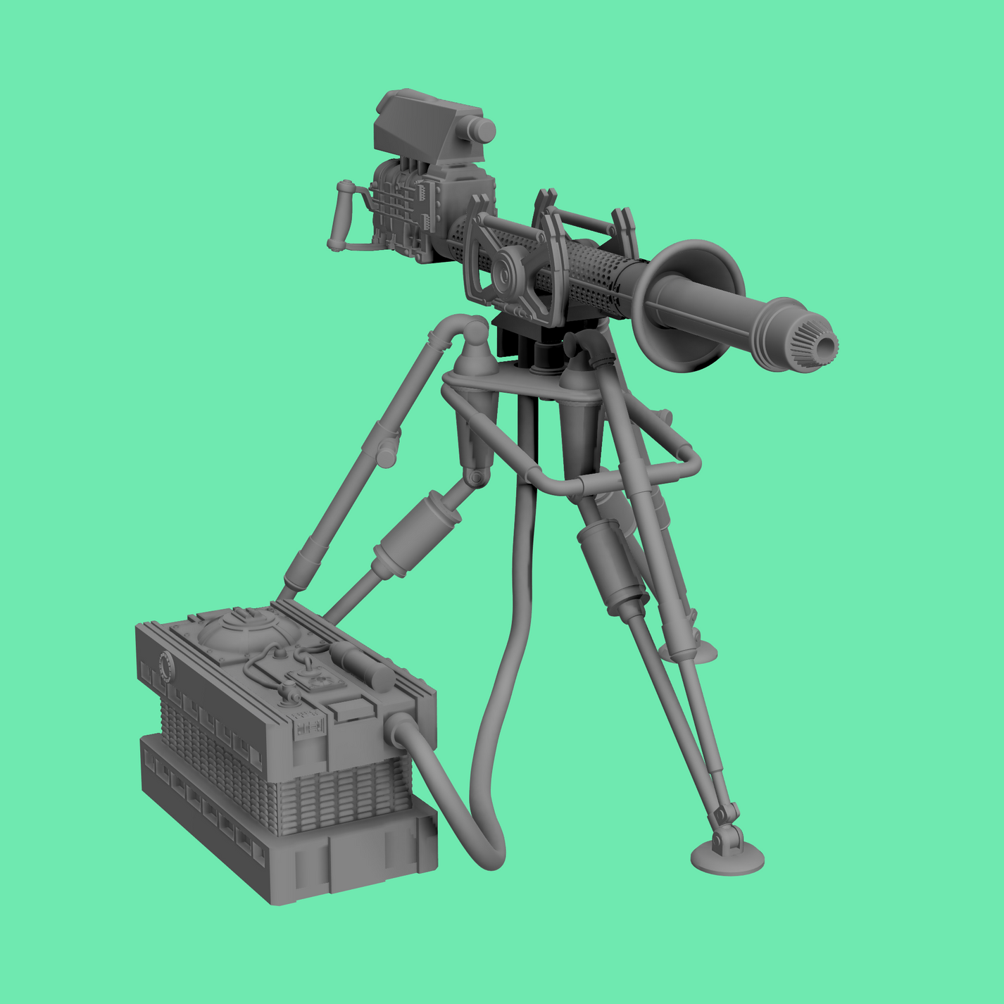 E-Web Heavy Repeating Blaster – Syndicate Customs