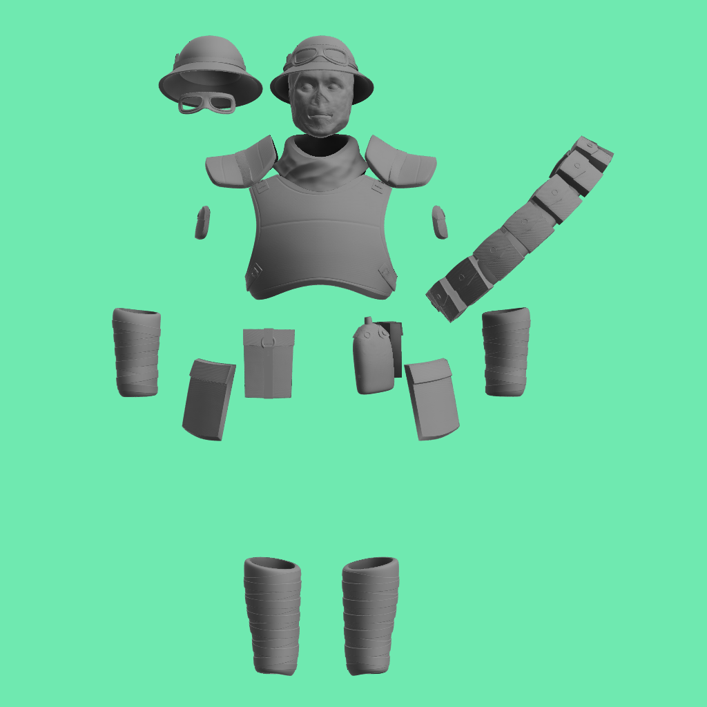 NCR Kit and Ghoul Head – Syndicate Customs