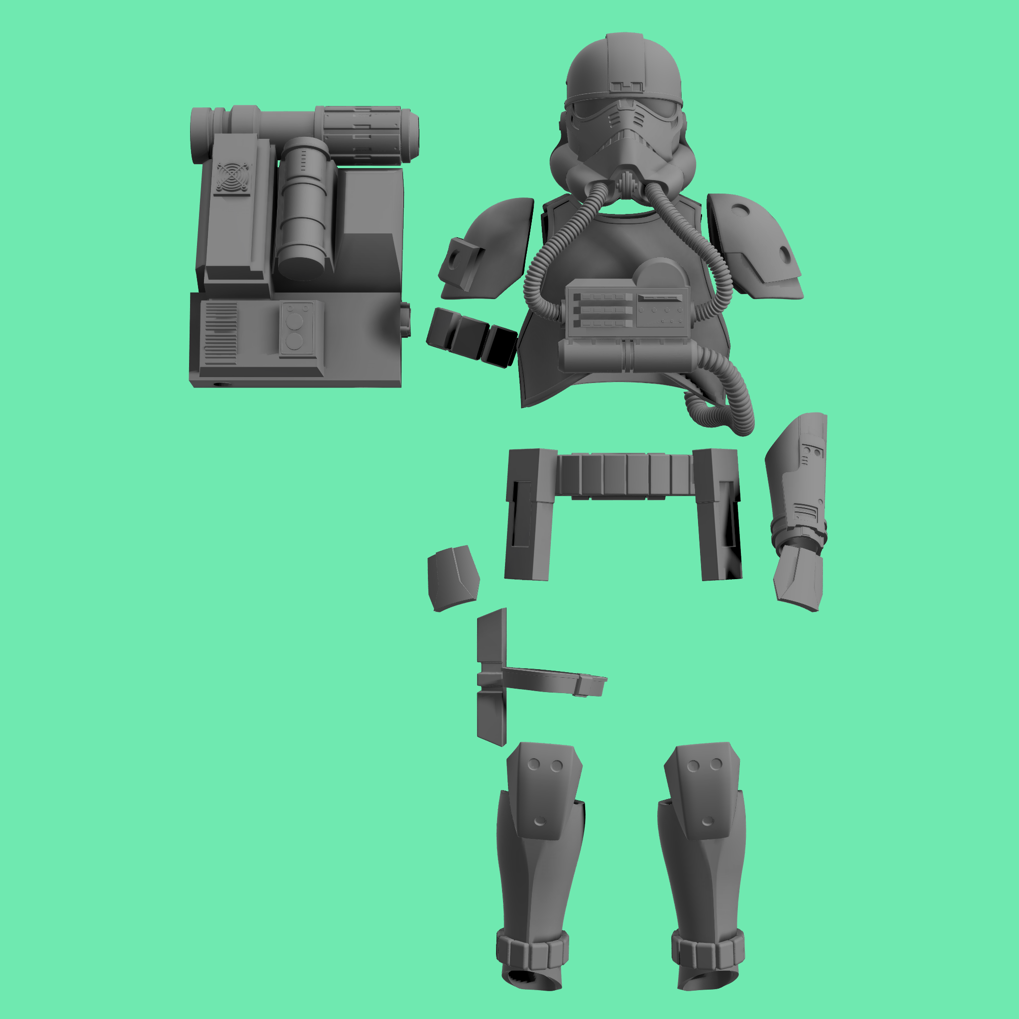 Imperial Heavy Trooper – Syndicate Customs