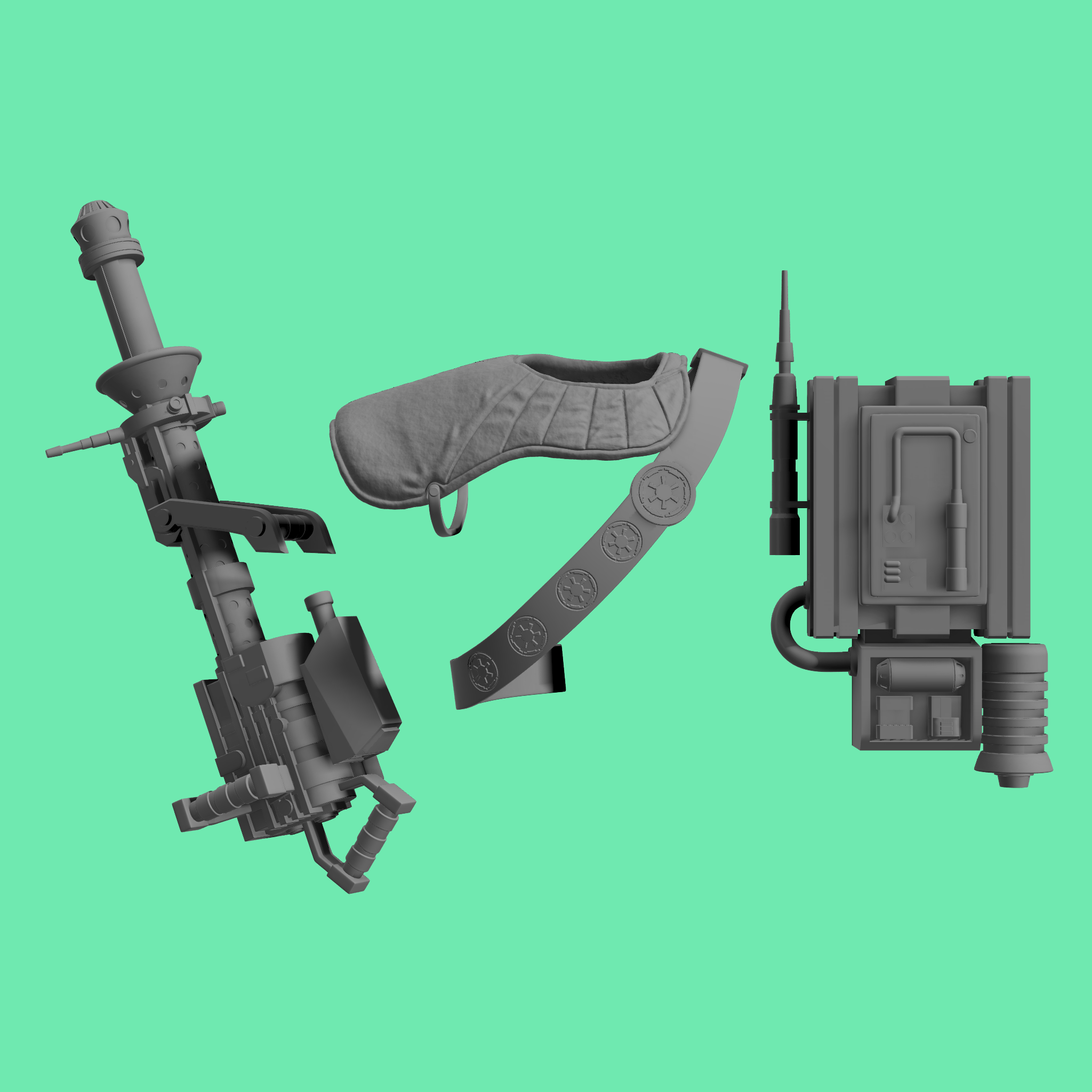 Prototype E-Web Repeating Cannon – Syndicate Customs