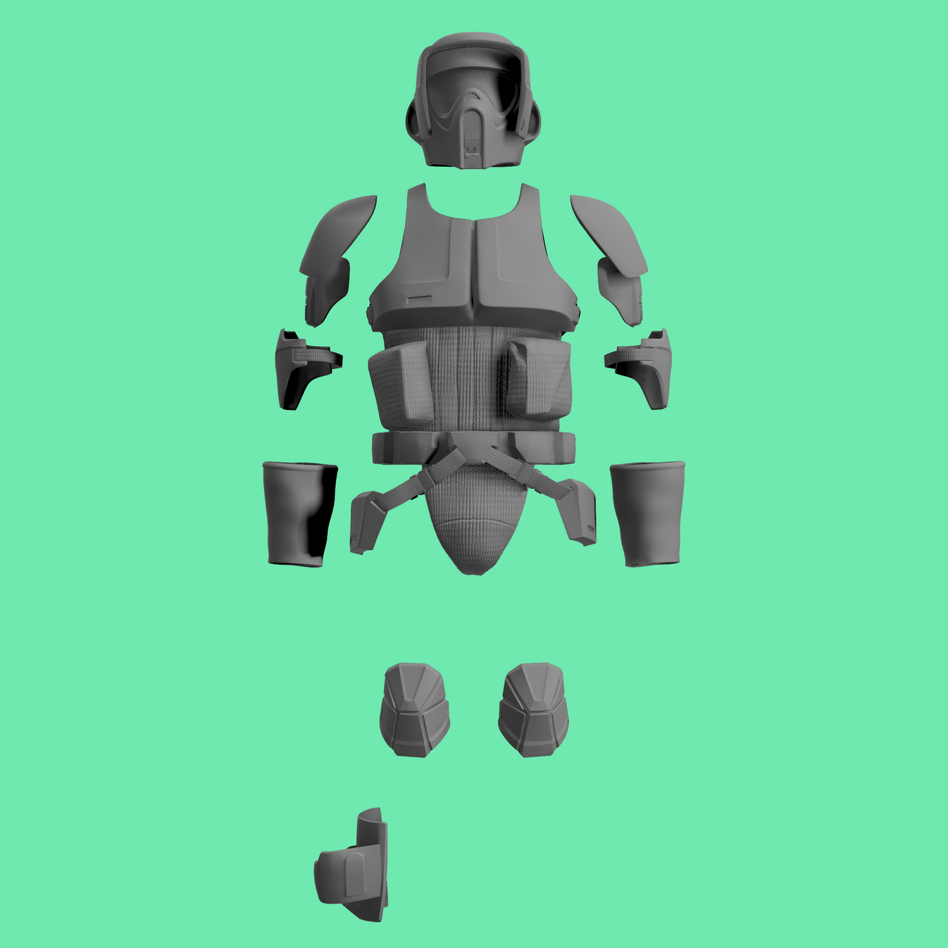 ROTJ Scout Trooper – Syndicate Customs