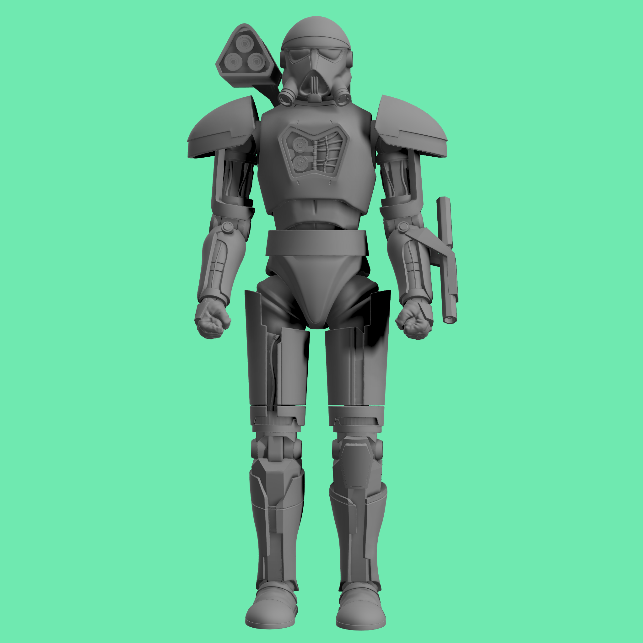 Purge Trooper Articulated – Syndicate Customs