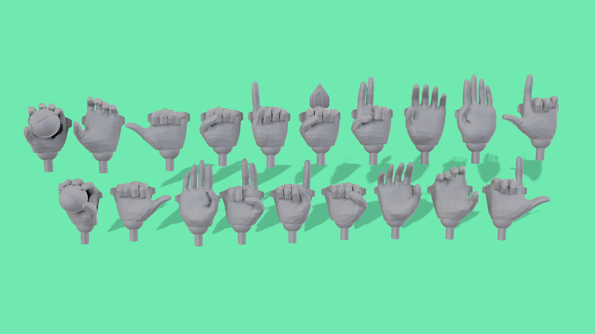 Clone Commando Hands 6" – Syndicate Customs