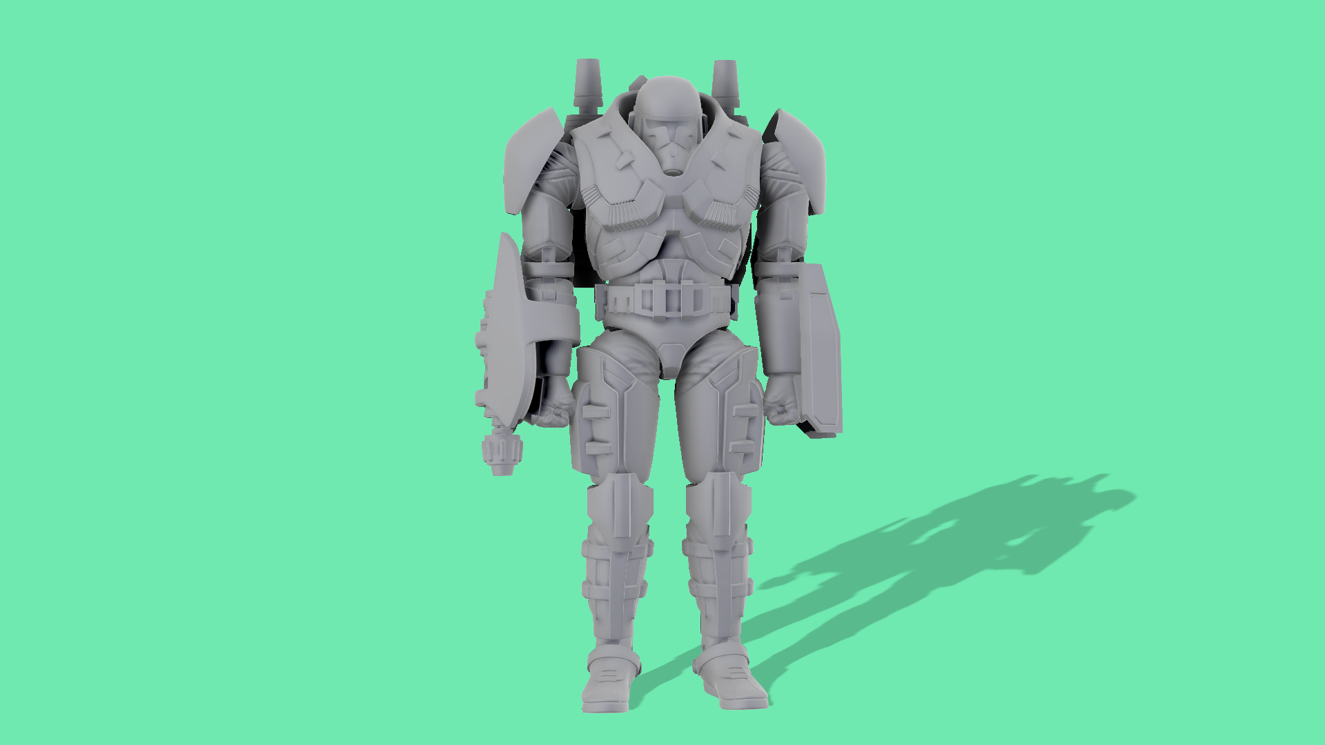 Blaze Trooper Articulated – Syndicate Customs