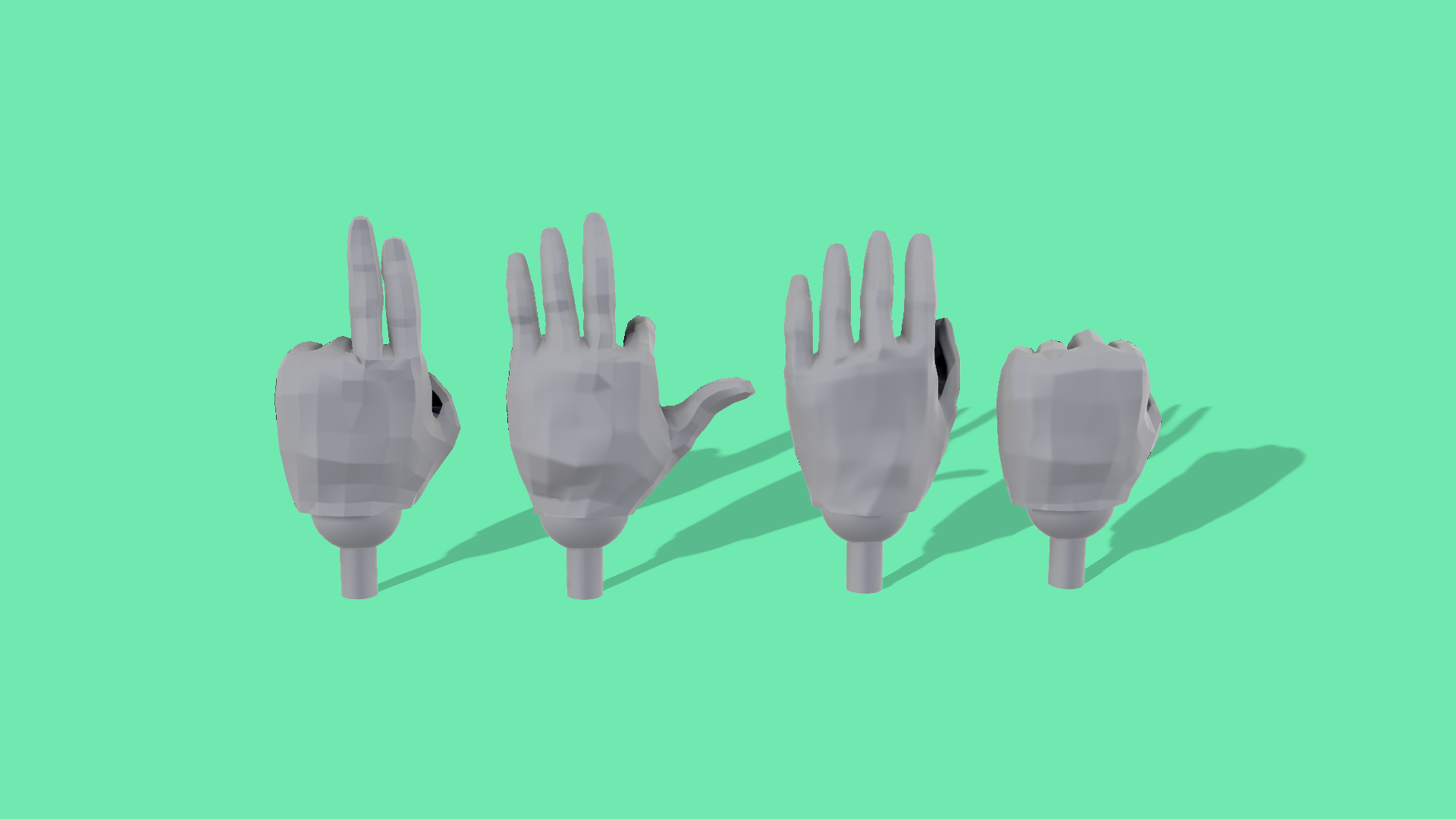 Jango Hands 6" – Syndicate Customs