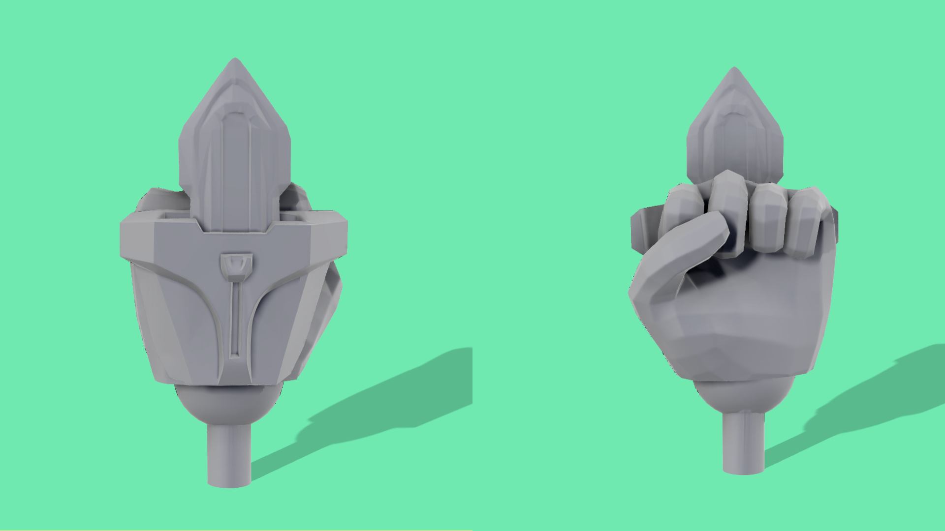 Clone Commando Hands 6" – Syndicate Customs