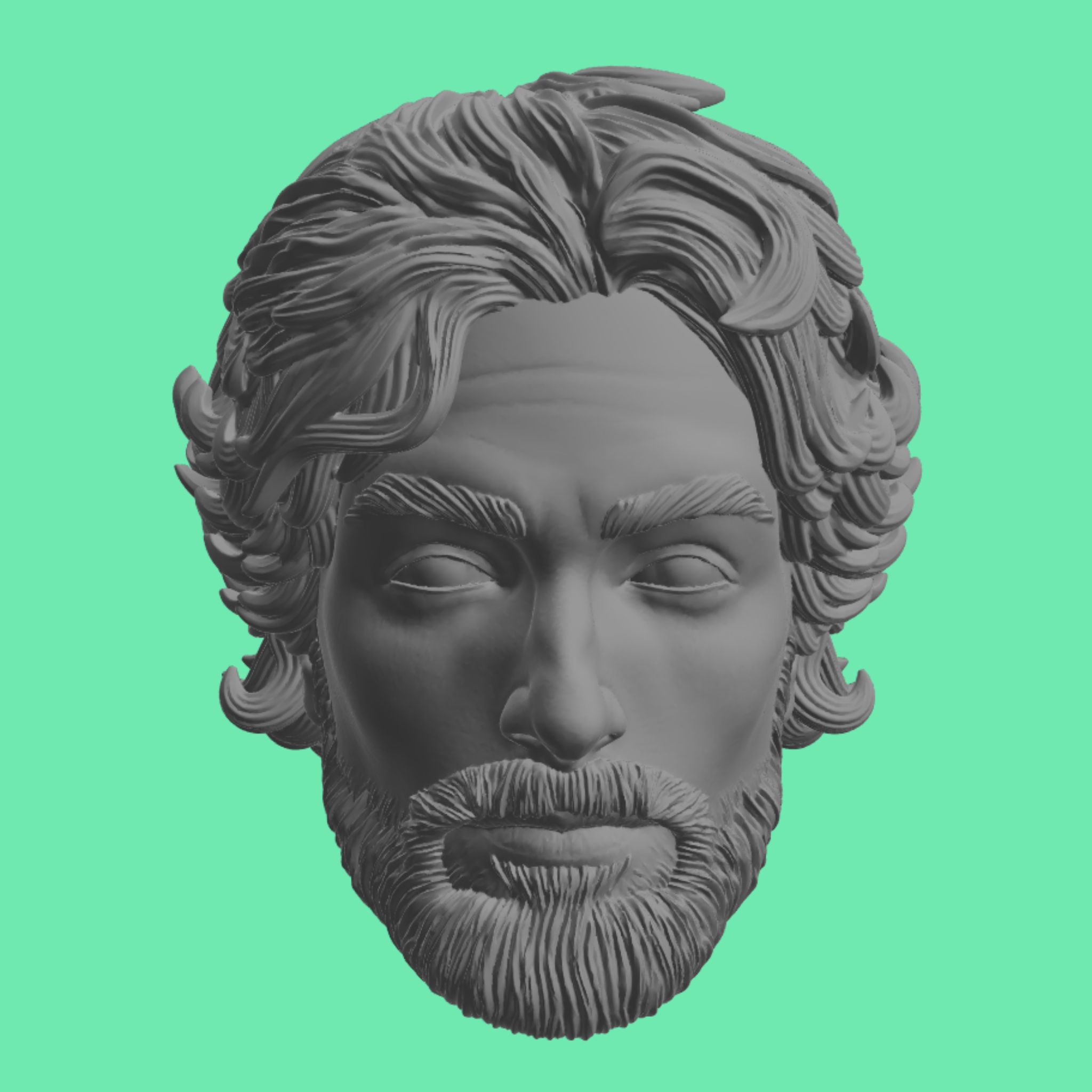 Ezra Realistic Head Sculpts – Syndicate Customs